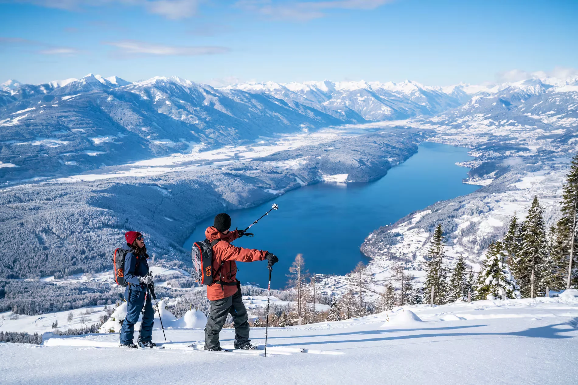Sportberg Goldeck | Skiurlaub Millstätter See | Pension Linder