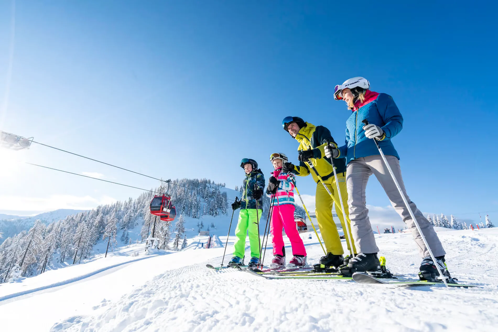 Sportberg Goldeck | Skiurlaub Millstätter See | Pension Linder